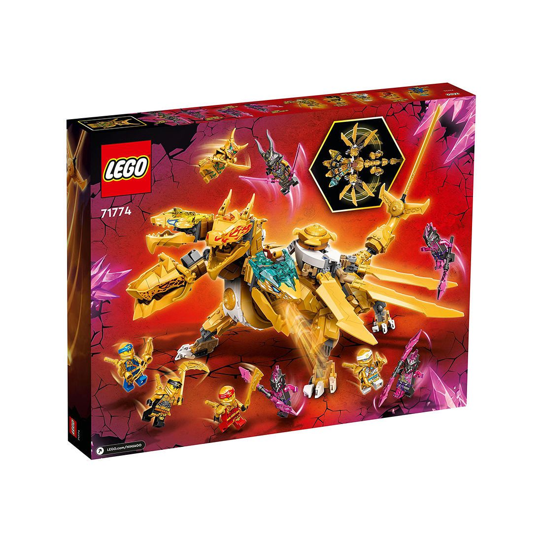 Ninjago Golden Dragon Target Lego 71794 Ninjago Lloyd And Arin's Ninja