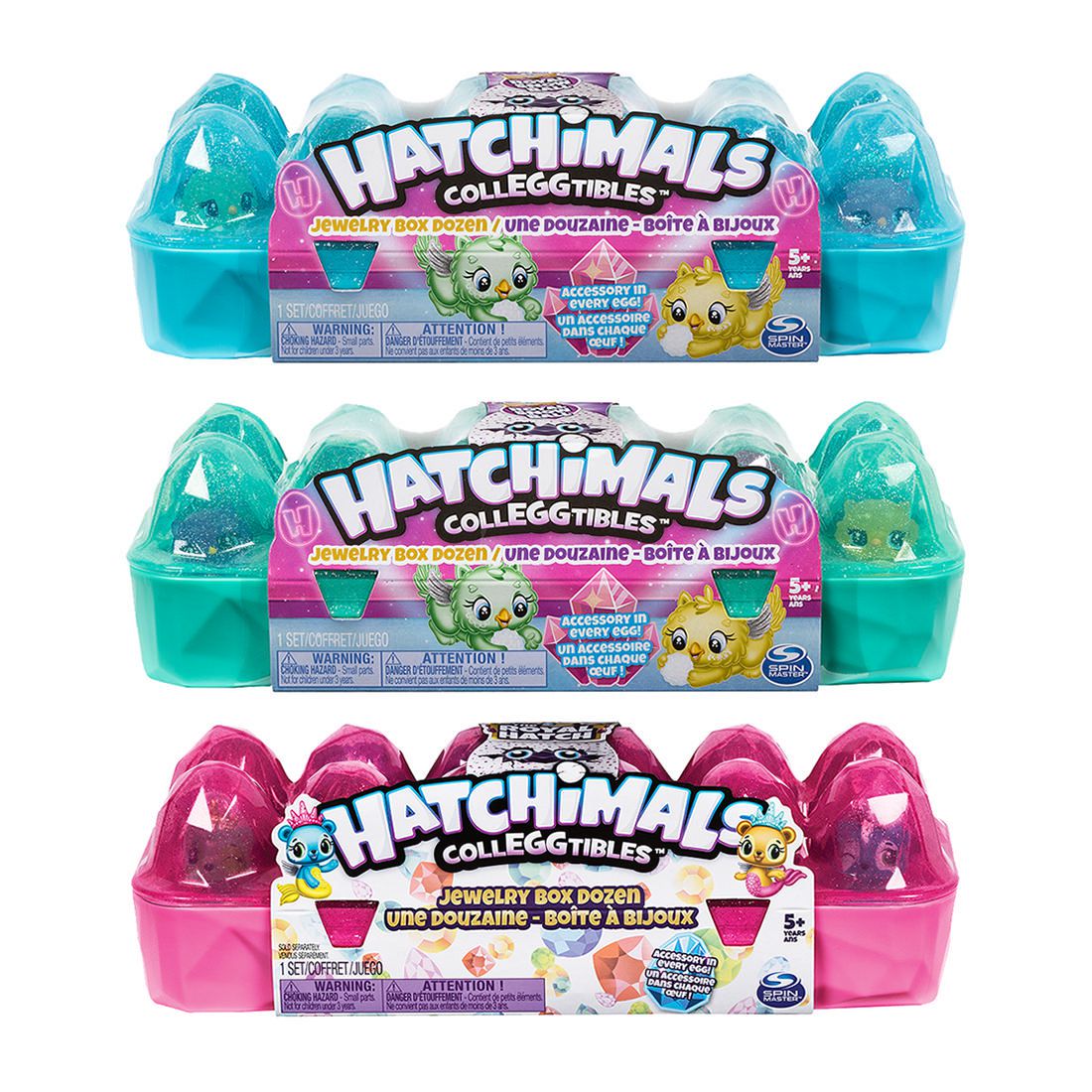 Hatchimals CollEGGtibles Royal Hatch Season 6 Jewelry Box Dozen 12 Pack Egg Carton Assorted Target Australia