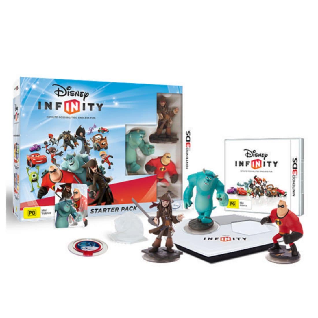 Disney Infinity Starter Pack Bundle Nintendo 3DS Target Australia