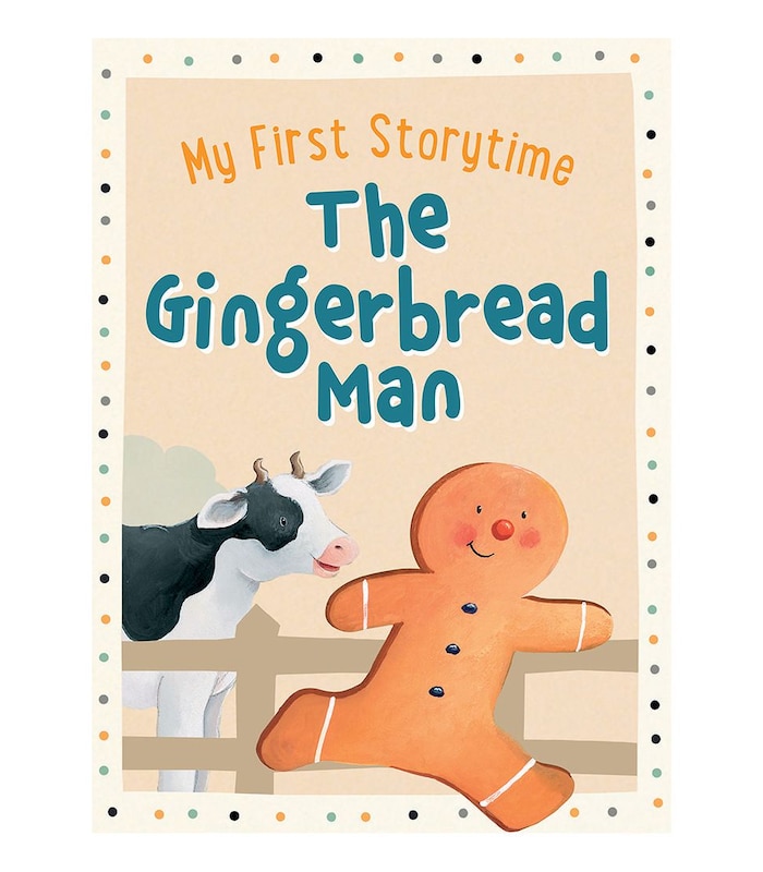 Gingerbread Man Running Away