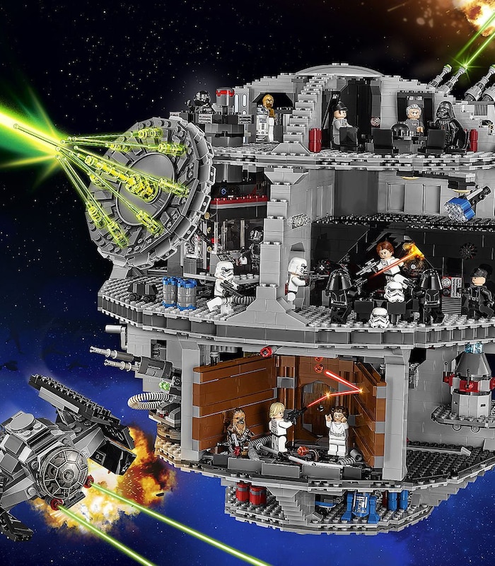 Death Star Lego Size