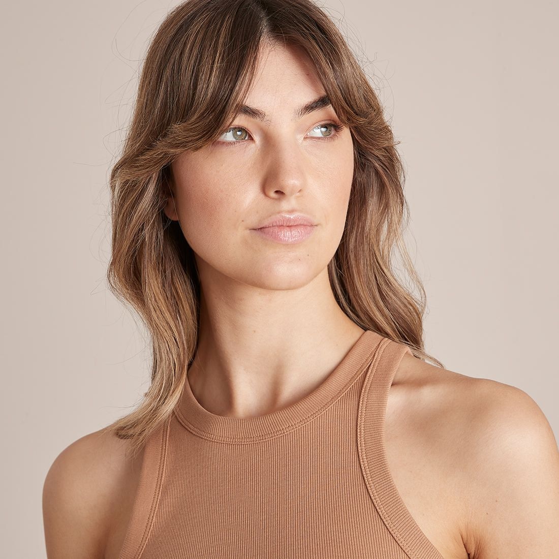 Organic Cotton Racer Front Tank Top | Target Australia