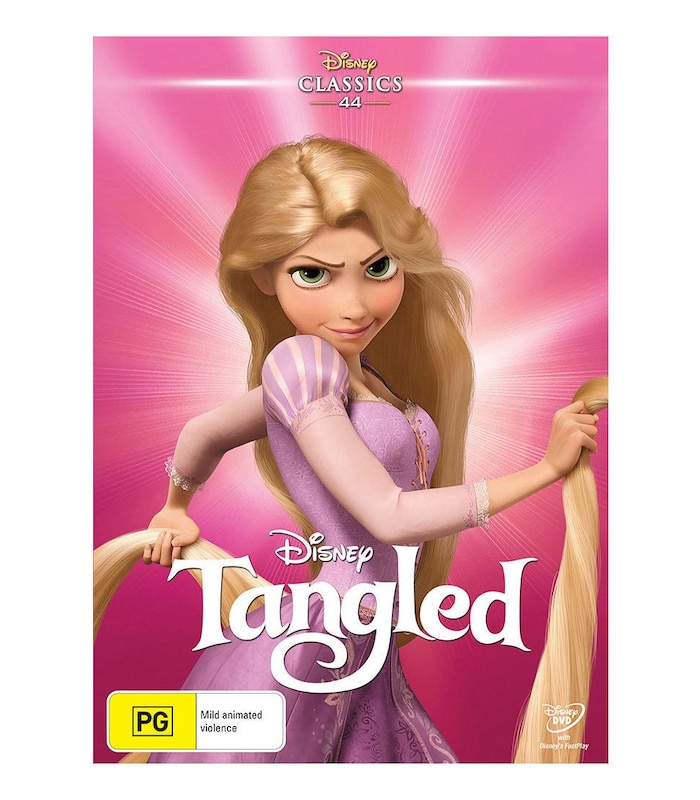 Tangled Dvd Disc