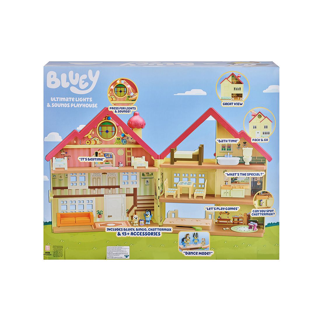 Bluey Ultimate Lights Sounds Playhouse Target Australia