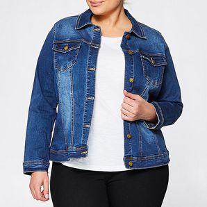 Belle Curve Denim Jacket | Target Australia