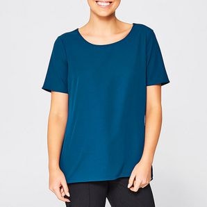Sheer Detail Shell Top | Target Australia