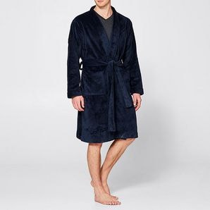 Jacquard Fleece Dressing Gown | Target Australia
