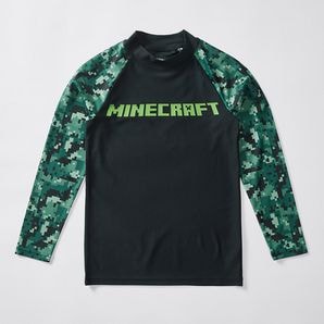 Minecraft Long Sleeve Rashie | Target Australia