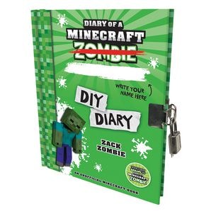 Diary of a Minecraft Zombie: DIY Diary Lockable HB Edition | Target ...