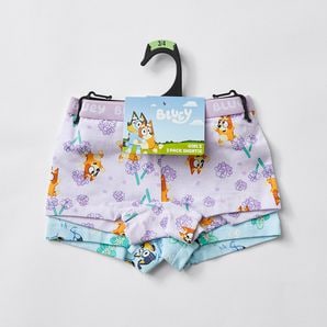 Bluey 2 Pack Girls Shortie | Target Australia