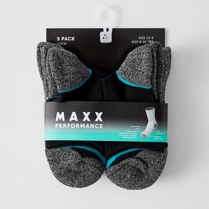 5 Pack Maxx Crew Cut Socks | Target Australia