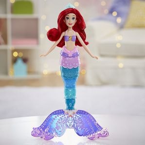 Disney Princess Ariel Rainbow Reveal Swimming Doll The Little Mermaid Target Australia