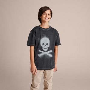 Halloween Skull T-shirt | Target Australia
