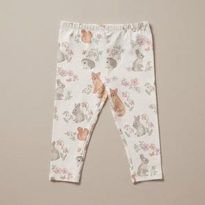 Baby Organic Cotton Print Leggings | Target Australia