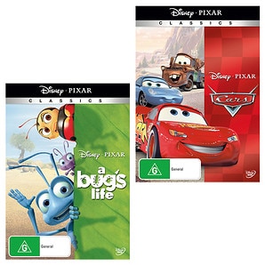 Cars + A Bug's Life DVD Bundle | Target Australia