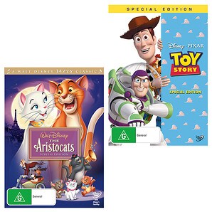 Toy Story + Aristocats Special Edition DVD Bundle | Target Australia