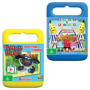 Bananas In Pyjamas: Welcome To Cuddlestown + Timmy Time: Doctor Timmy ...