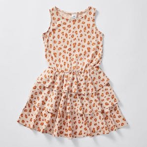 Leopard Tiered Tank Dress | Target Australia