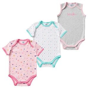 Baby 3 Pack Bodysuits | Target Australia