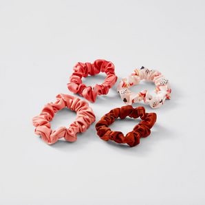 4 Pack Mini Rainbow Scrunchies | Target Australia