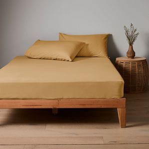 Premium Linen Fabric Fitted Sheet | Target Australia