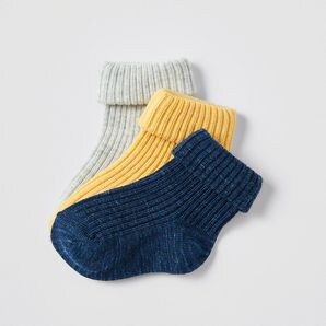 Baby Organic Cotton Socks 3 Pack | Target Australia