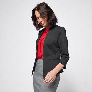 Preview Fitted Double Cloth Jacket | Target Australia