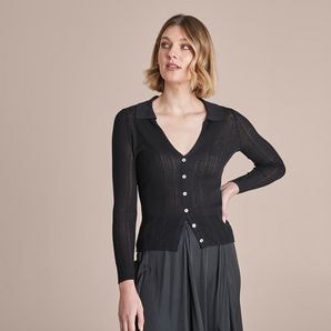 Preview Variegated Rib Cardigan | Target Australia