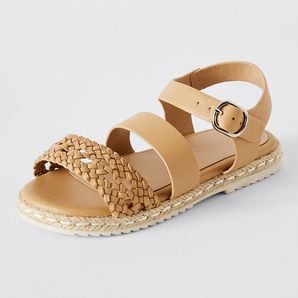 Weave Two Strap Sandal | Target Australia