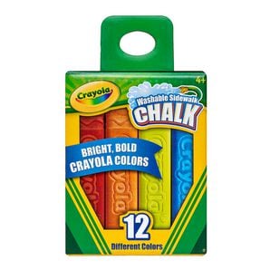 Crayola 12 Pack Washable Sidewalk Chalk | Target Australia