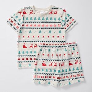 Christmas Wrapping Paper Pyjama Set | Target Australia