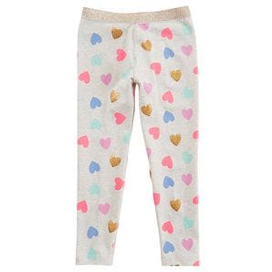 Full Length Heart Print Leggings | Target Australia