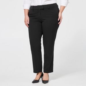 Belle Curve Straight Leg Work Pants | Target Australia