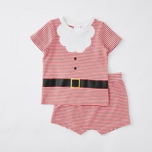 Baby Santa Striped Pyjama Set | Target Australia