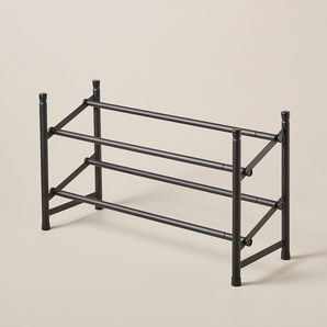 Two Tier Extendable Shoe Rack | Target Australia