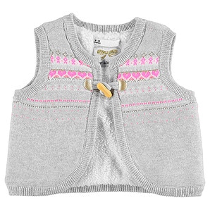 Sherpa Lined Knit Vest | Target Australia