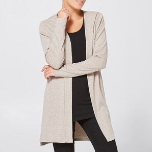 Side Split Ribbed Cardigan | Target Australia