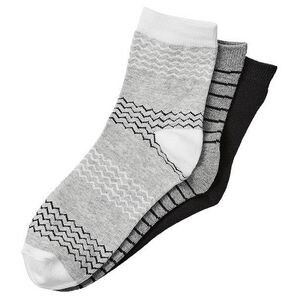 3 Pack Quarter Crew Socks | Target Australia