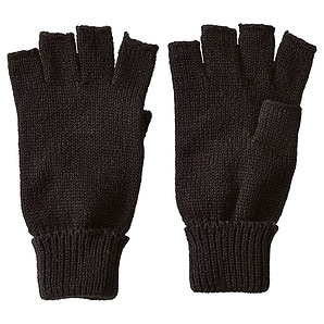 Fingerless Knit Gloves - Black | Target Australia
