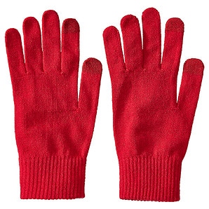 Magic Touch Knitted Gloves - Indiana Red | Target Australia