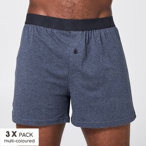 Maxx 3 Pack Knit Boxers | Target Australia
