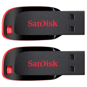 SanDisk 8GB USB 2 Pack Bundle | Target Australia