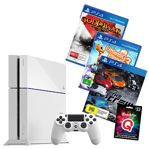 PlayStation 4 500GB Console + 3 Game With Quickflix Voucher Bundle ...