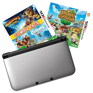 Nintendo 3DS XL Console & 3 3DS Games Bundle | Target Australia