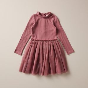 Pointelle Tulle Dress | Target Australia