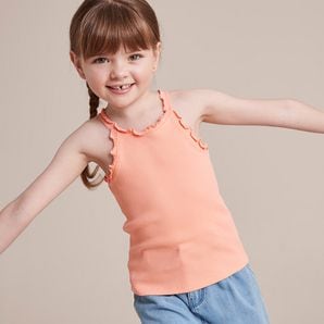 Lettuce Edge Rib Tank | Target Australia