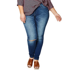Belle Curve Ripped Skinny Jeans | Target Australia