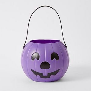 Halloween 'Trick Or Treat' Pumpkin Basket - Assorted* | Target Australia