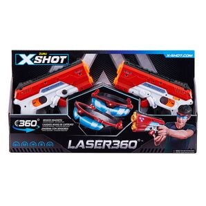 X-Shot Laser360° Double Laser Blaster Pack | Target Australia
