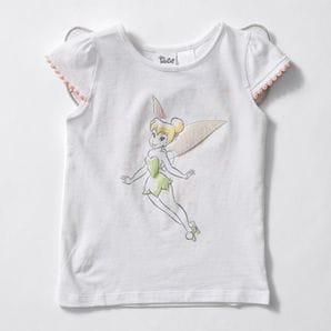Tinkerbell Top With Removable Wings | Target Australia